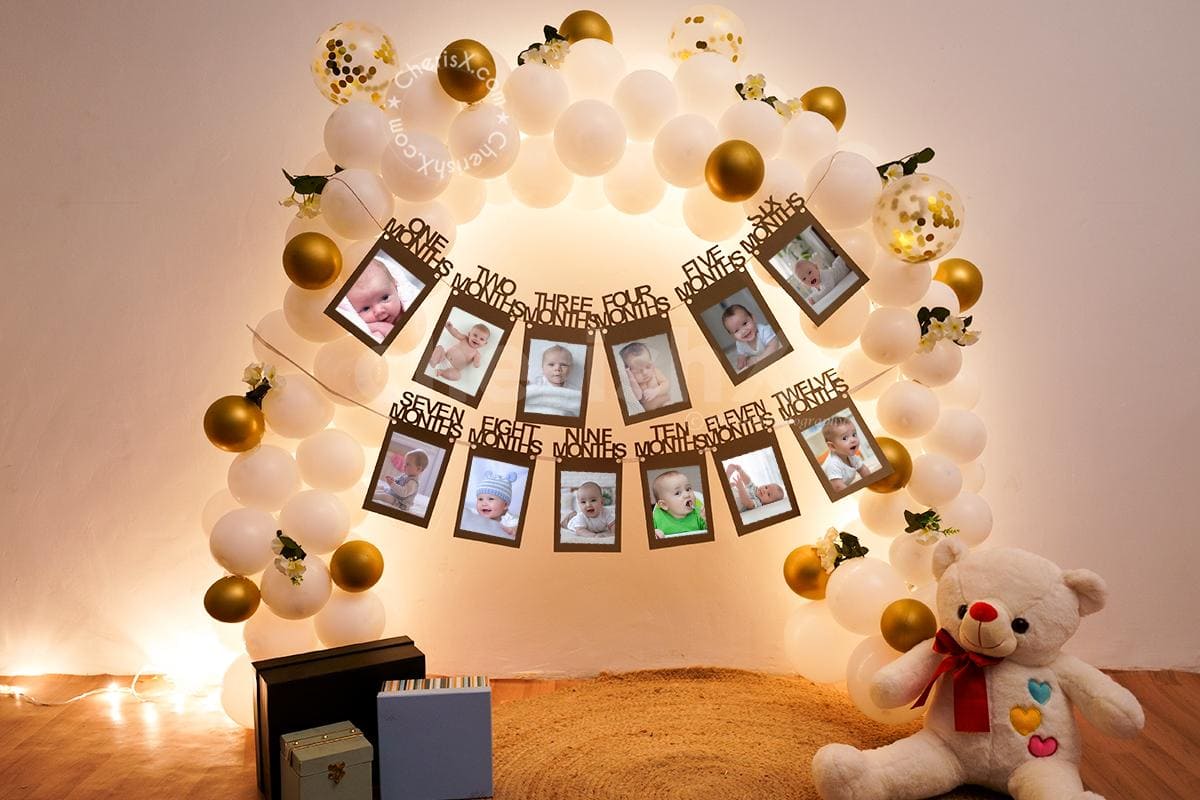 Top 25 Best First Birthday Decoration Ideas at Home That Your Kid Can't ...