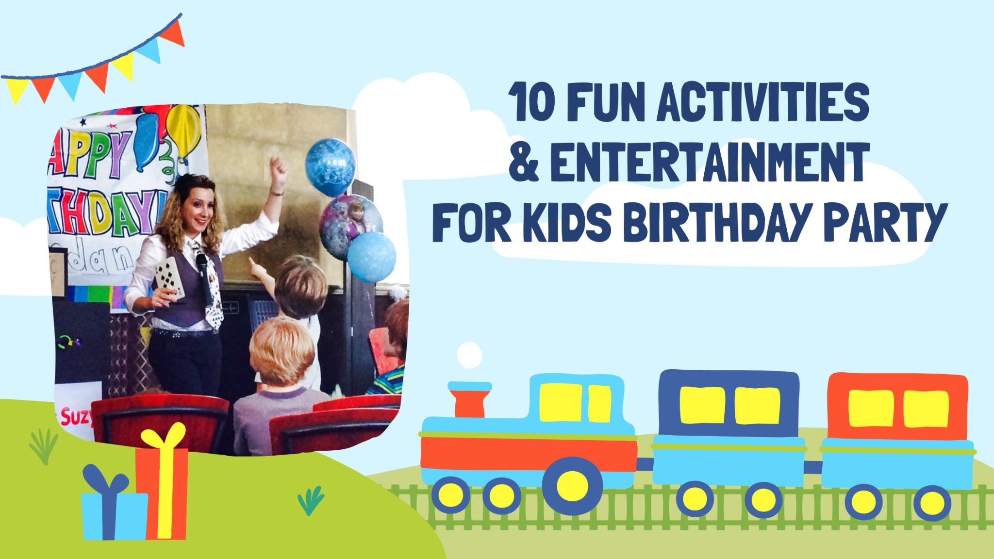 10 Fun Activities & Entertainment Ideas for Kids Birthday Party Events