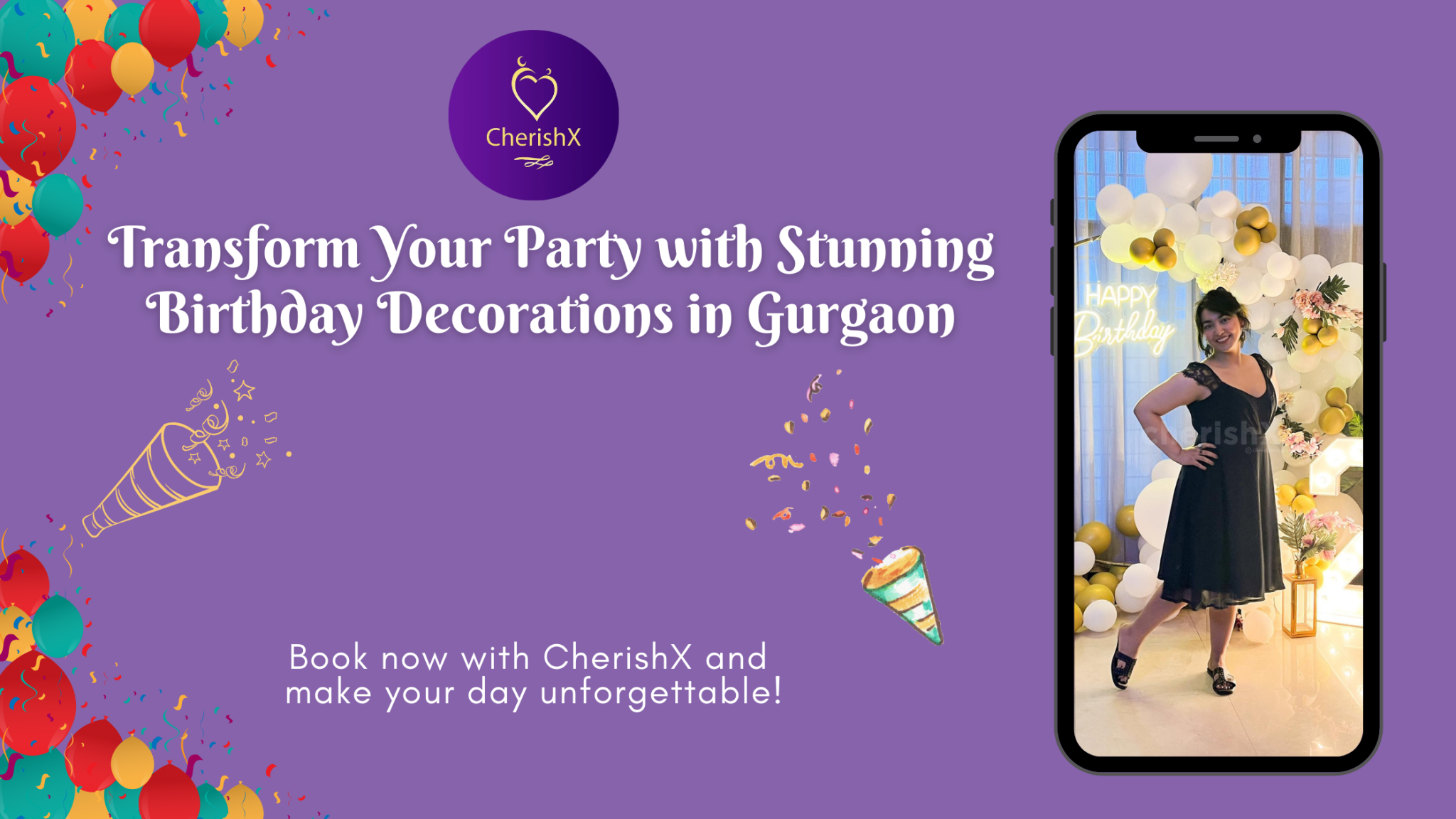 Transform Your Party with Stunning Birthday Decorations in Gurgaon